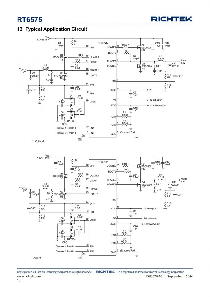 RT6575 datasheet page 10