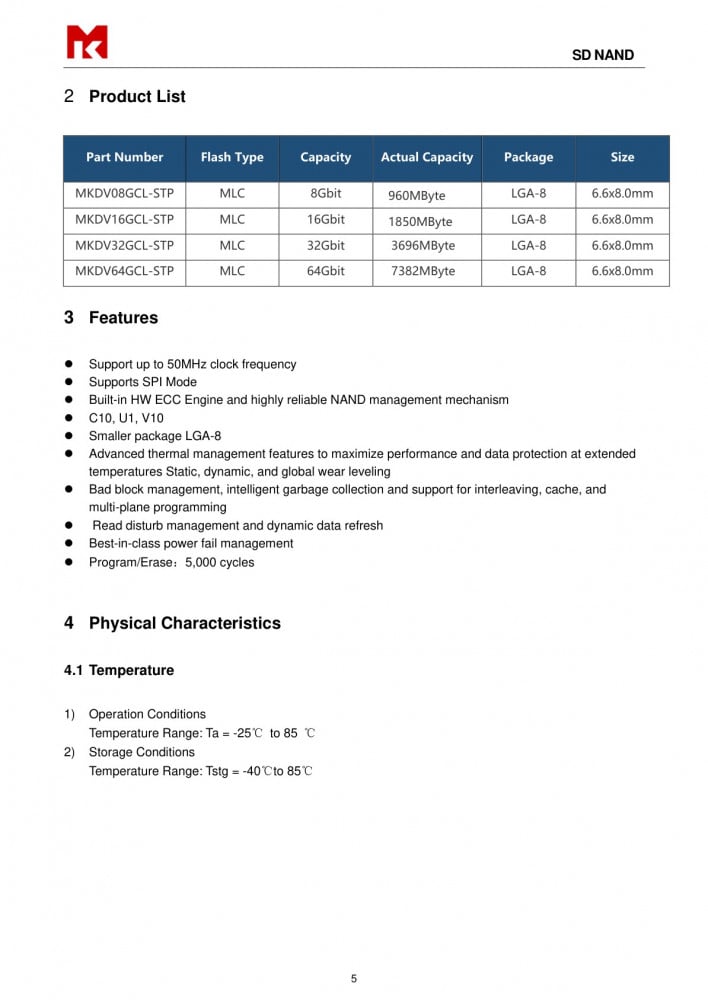 MKDV16GCL-STP datasheet page 5