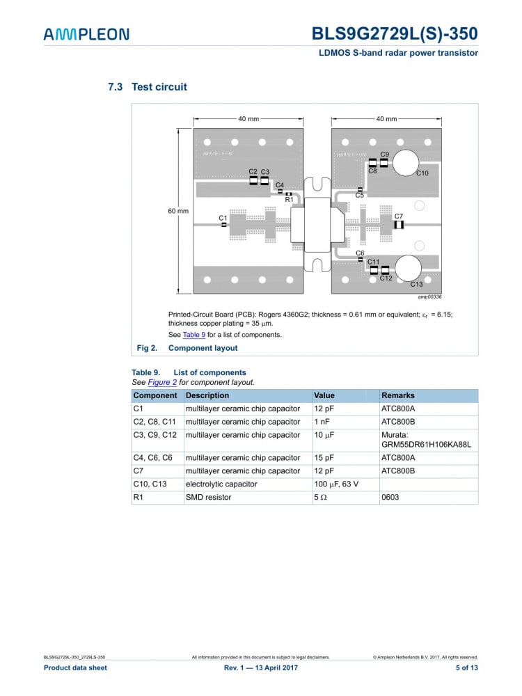 BLS9G2729L-350U datasheet page 5