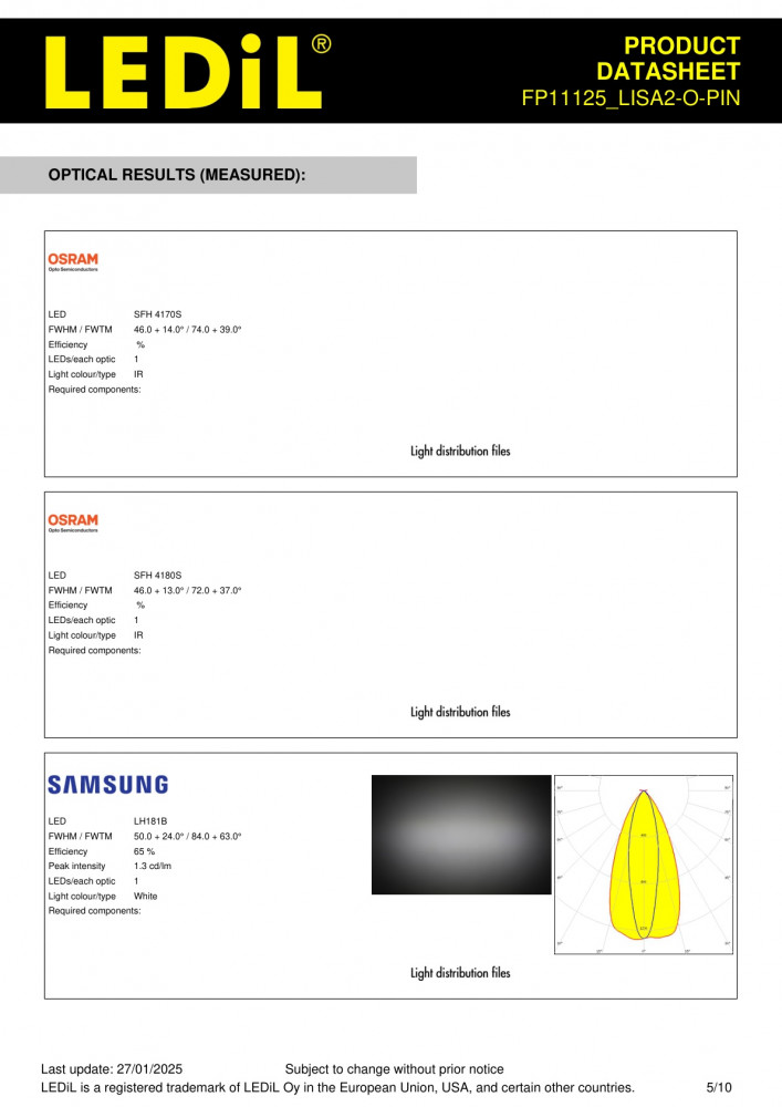 FP11125 LISA2-O-PIN technical document page 5