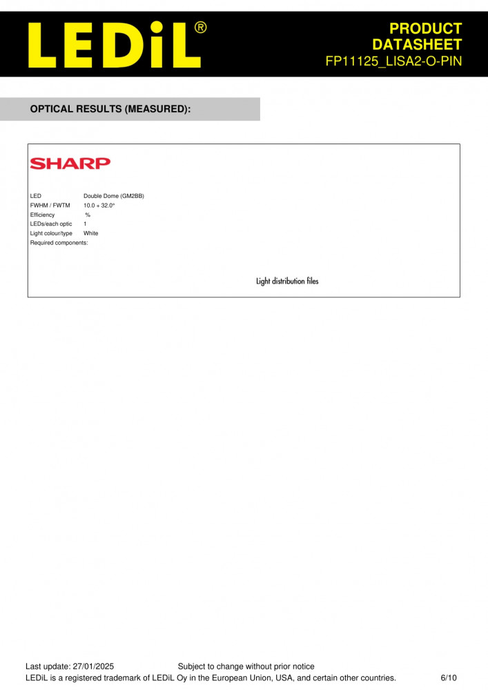 FP11125 LISA2-O-PIN technical document page 6