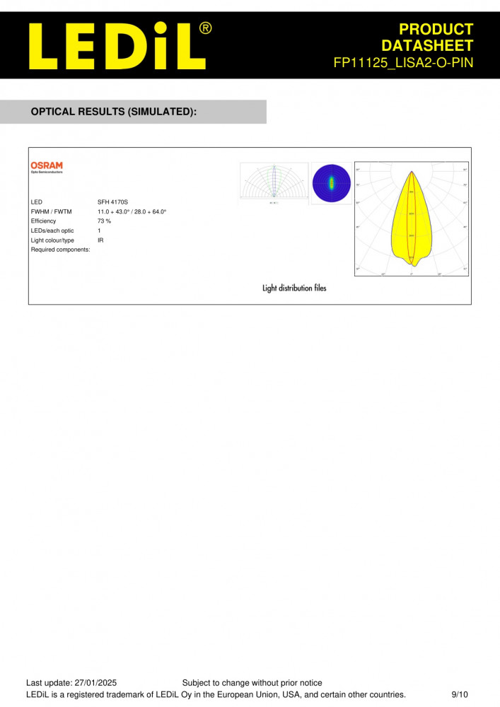 FP11125 LISA2-O-PIN technical document page 9