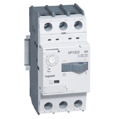 Motor protection circuit breaker MPX3 32S 2.5-4.0A 100KA for sale