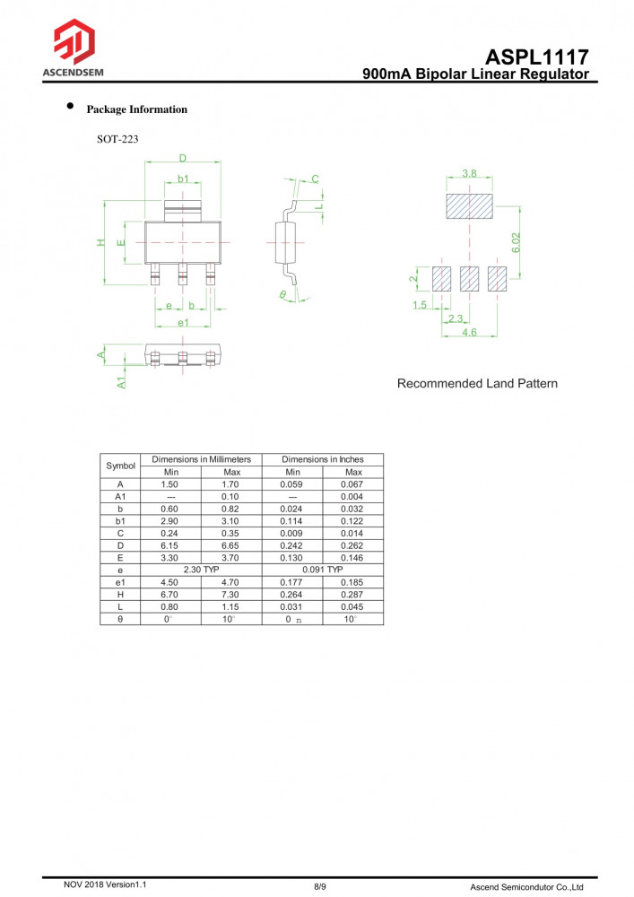 ASPL1117 datasheet page 8