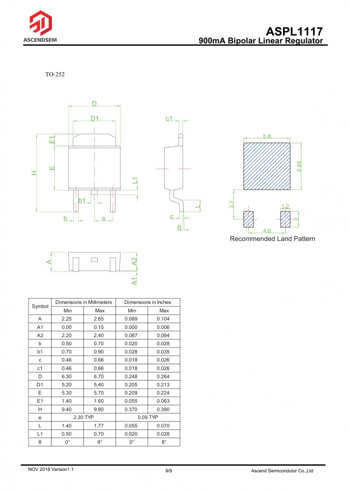 ASPL1117 datasheet page 9