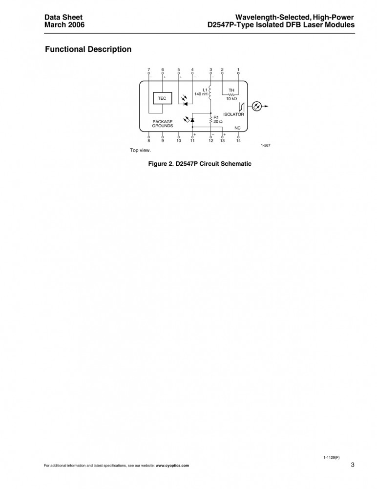 D2547P52 datasheet page 3