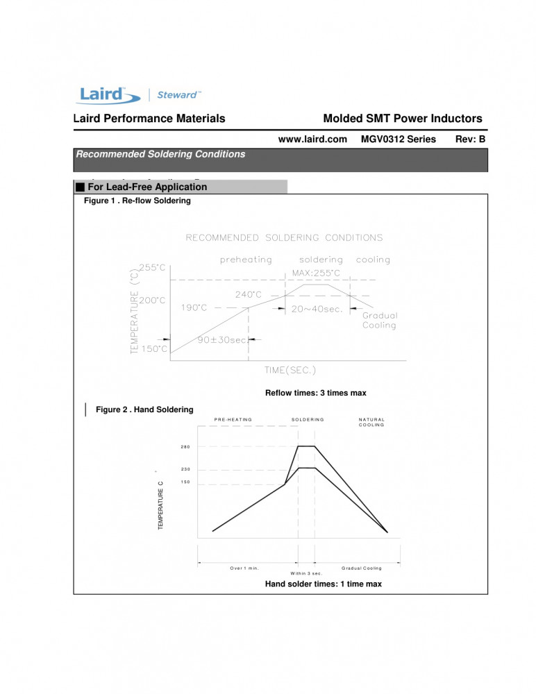 Laird MGV0312 technical document page 6