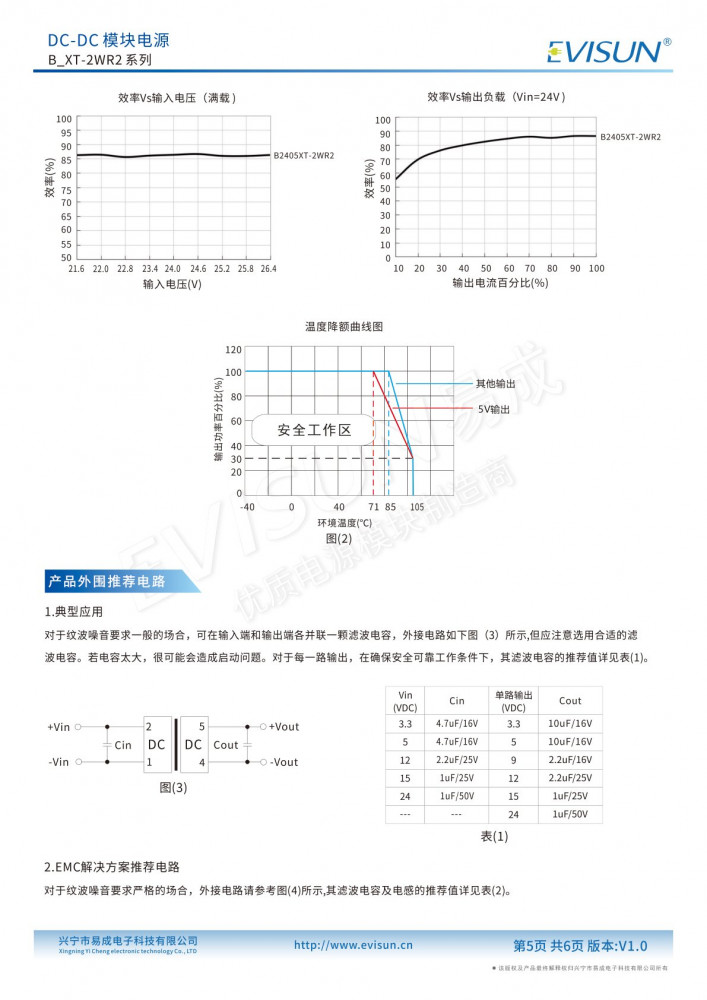 EVISUN B0503XT-2WR2 datasheet page 5