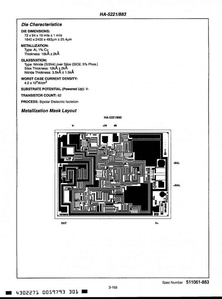 HA7-5221/R datasheet page 6