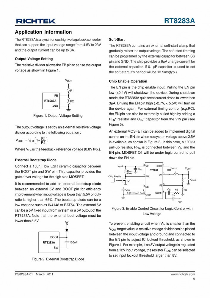 RT8283A datasheet page 9