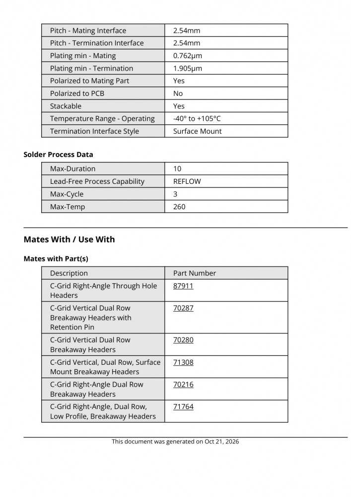 MOLEX 719790313 technical document image 3