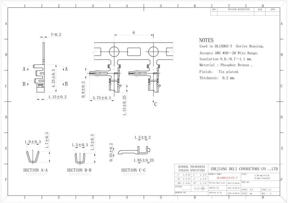 JC15-T technical document page 3