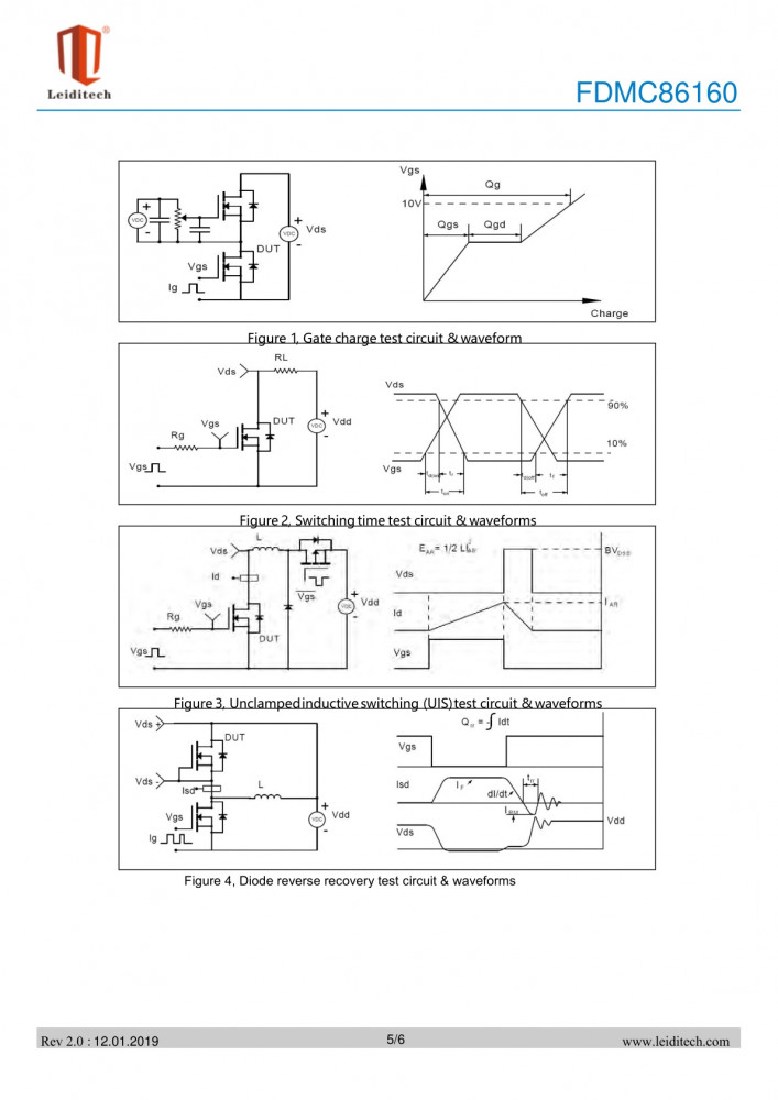 FDMC86160 datasheet page 5