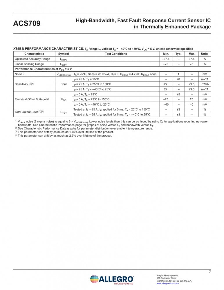 ACS709 datasheet page 7