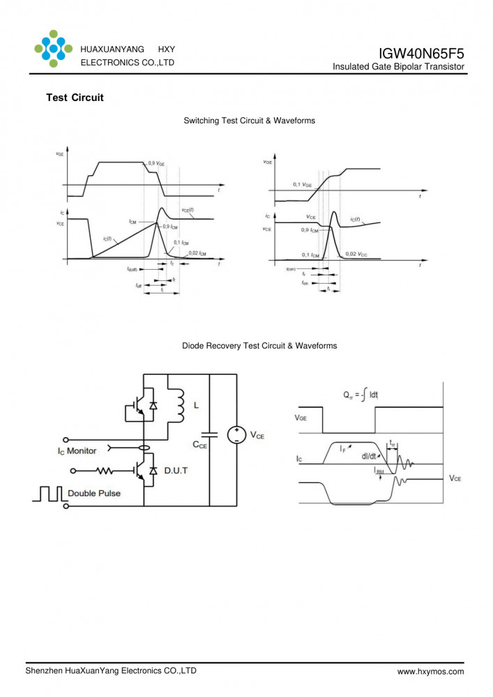 IGW40N65F5-HXY datasheet page 5
