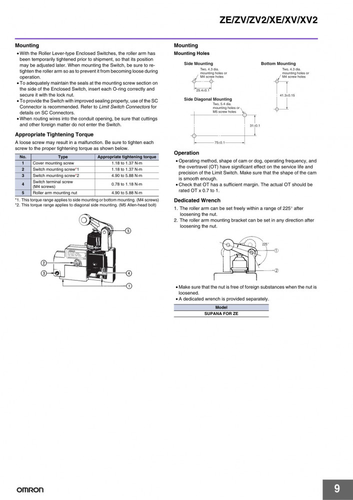OMRON ZV-Q-2 document page 9