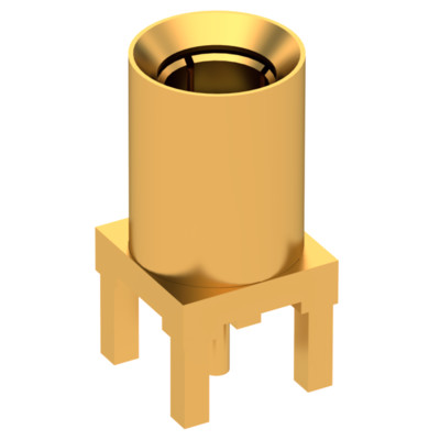 SLB / STRAIGHT PLUG FEMALE GOLD WITH STANDOFFS for sale