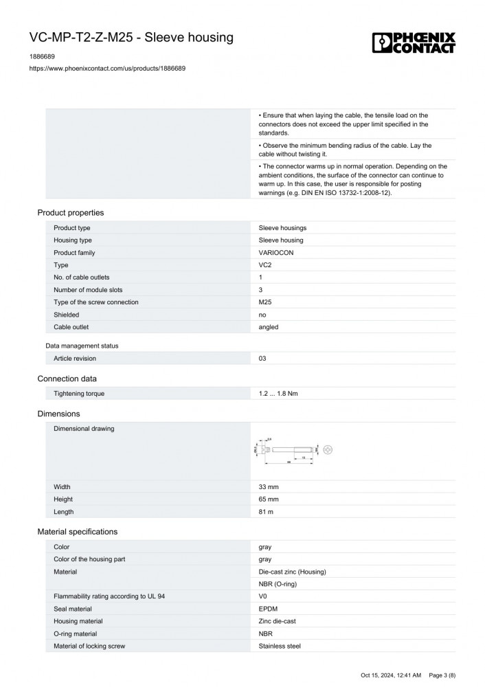 Phoenix Contact 1886689 product document page 3