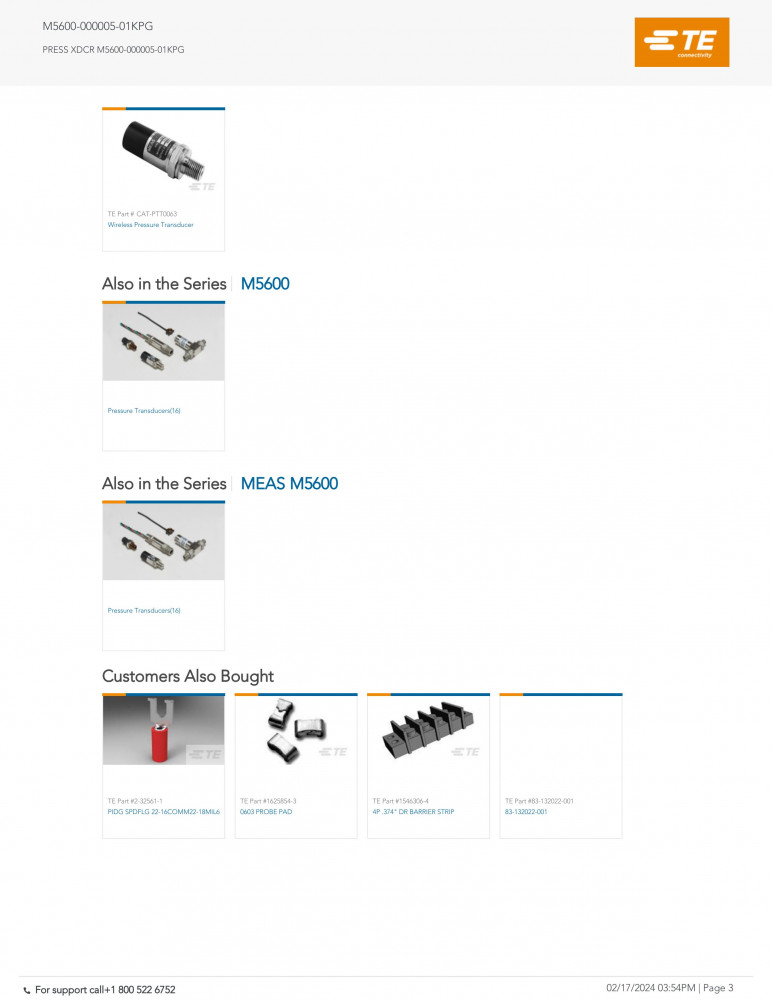 M5600 documentation page 3