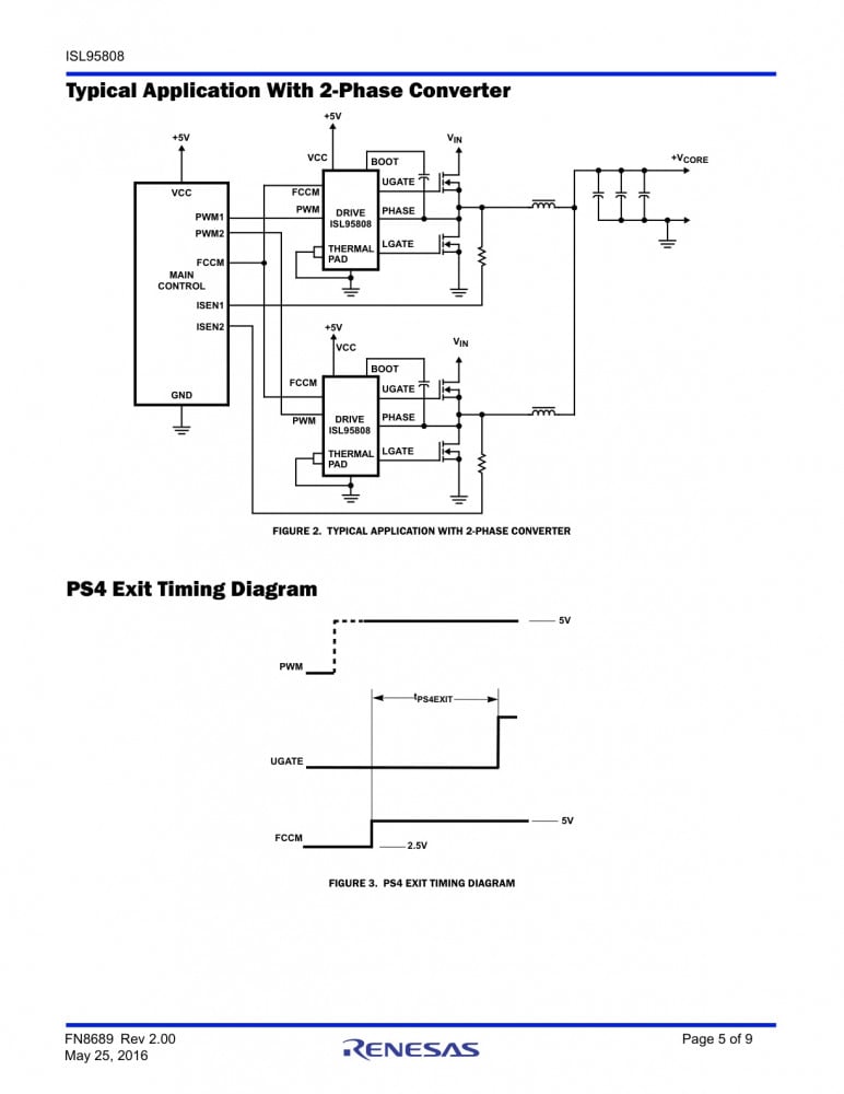 ISL95808HRZ-T datasheet page 5