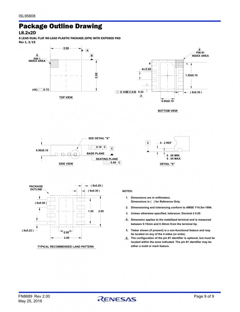 ISL95808HRZ-T datasheet page 9