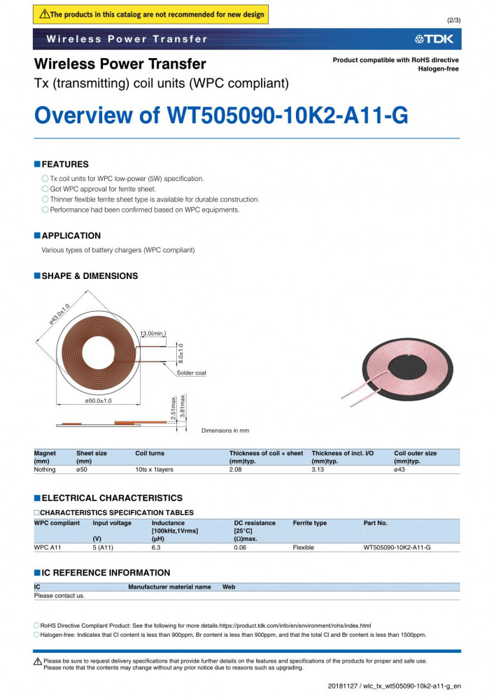 WT505090-10K2-A11-G datasheet page 2