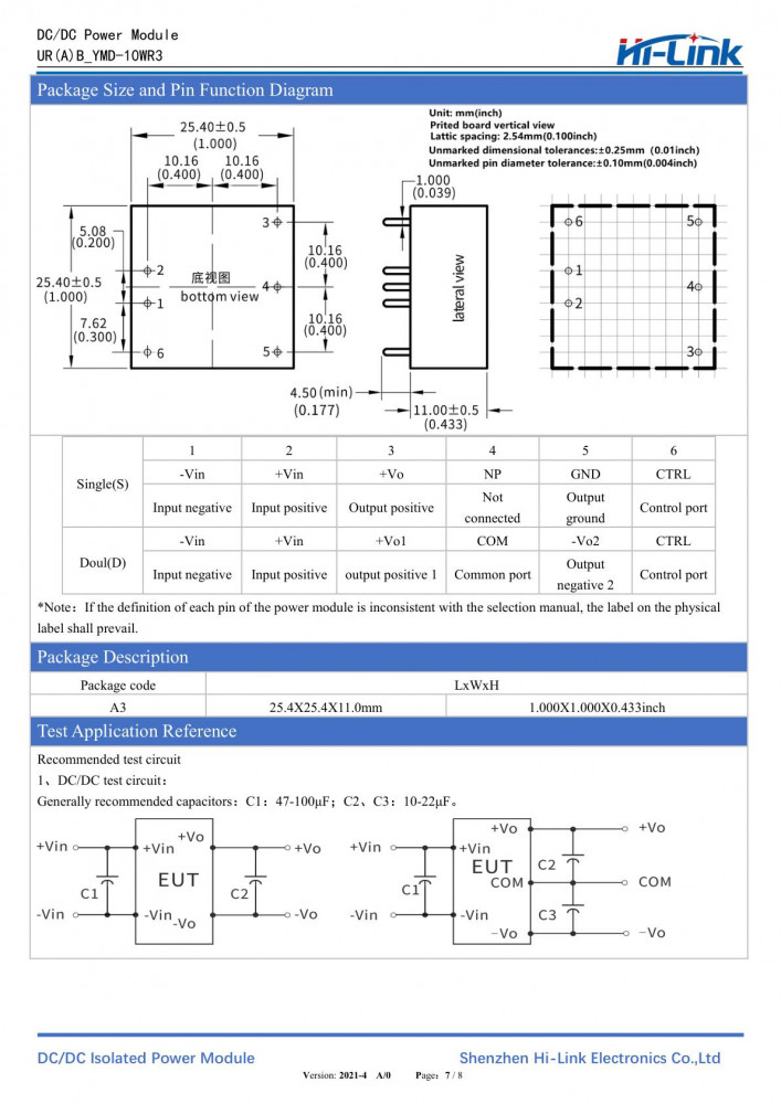 URB1D05YMD-10WR3 datasheet page 7