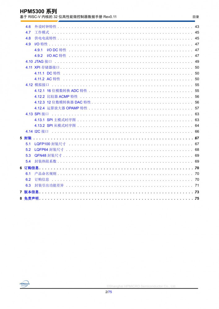 HPM5300 datasheet page 3