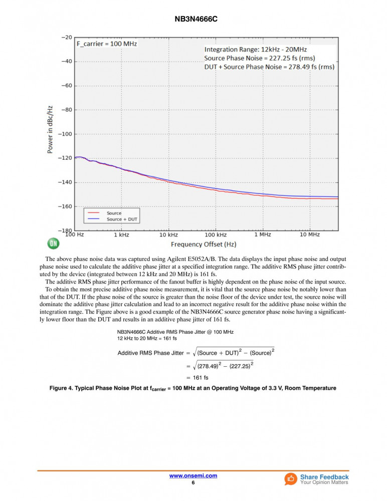 NB3N4666C datasheet page 6