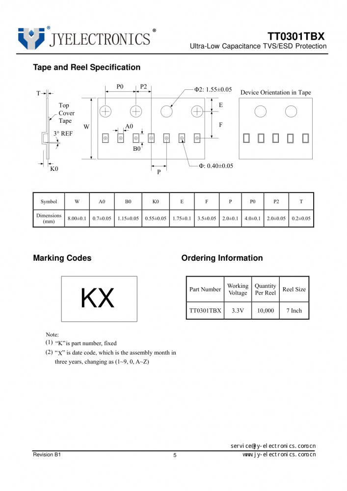 TT0301TBX datasheet page 5