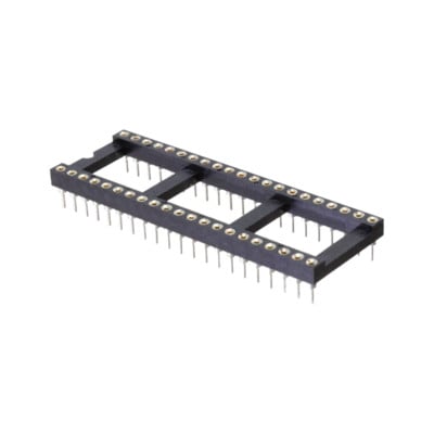 ADAM TECH ICM-628-1-GT-HT IC Socket – High-Temperature IC Socket for Reliable Chip Mounting