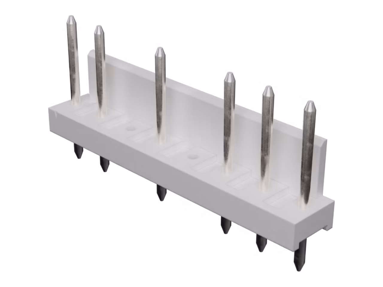 KK Header, Vertical, with Polarizing Backwall, 8 Circuits, Tin (Sn) Plating, Circuits 3,5 Voided for sale