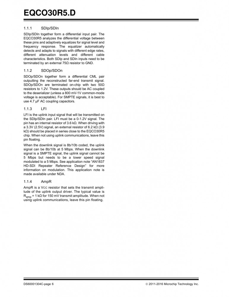 EQCO30R5.D datasheet page 6