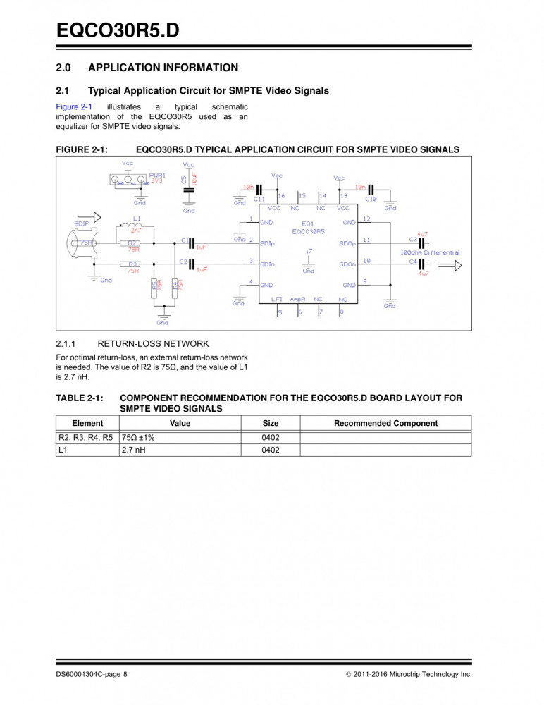 EQCO30R5.D datasheet page 8