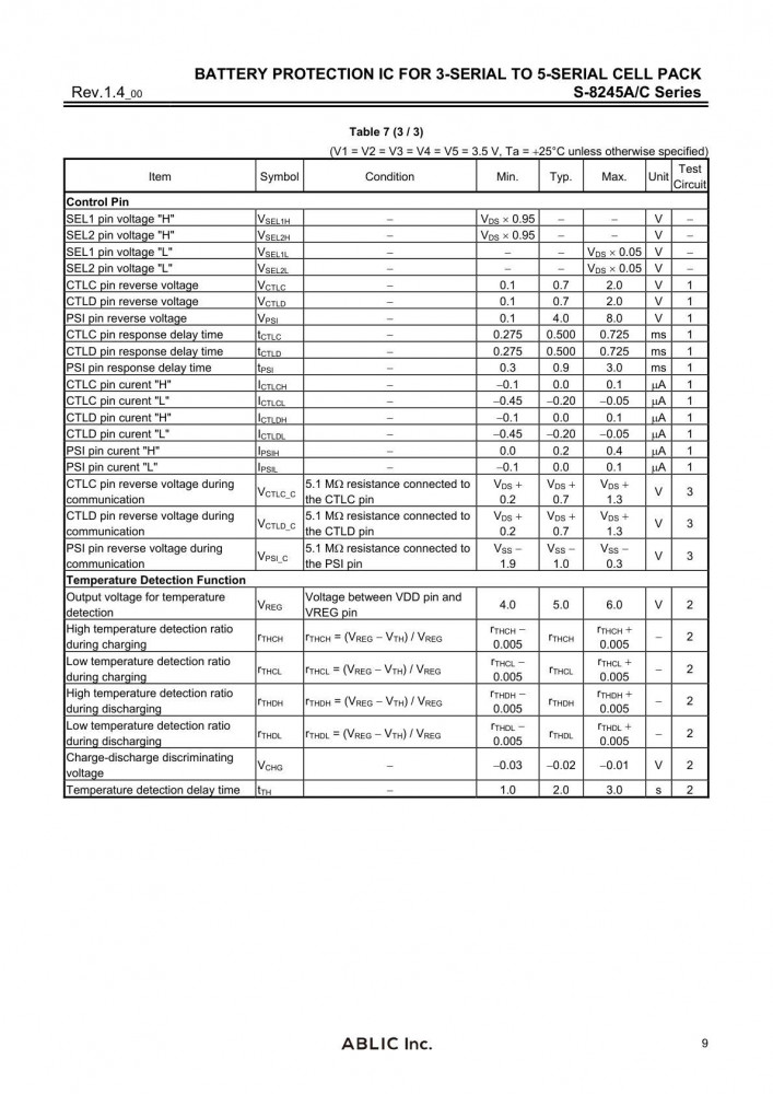 S-8245A/C technical document page 9