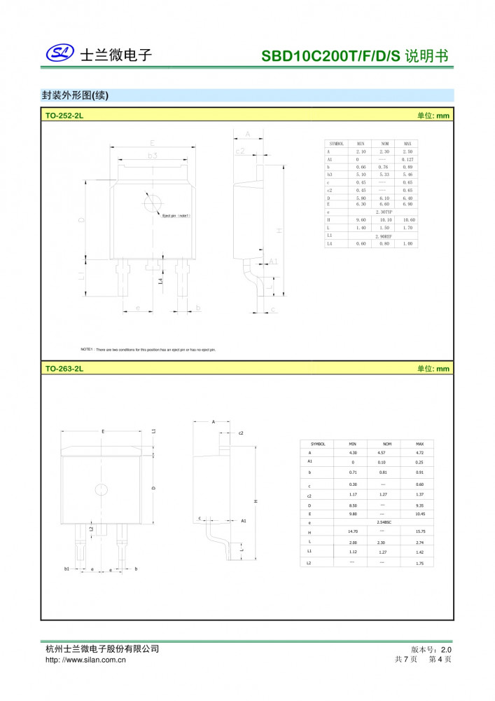 SBD10C200F datasheet page 4