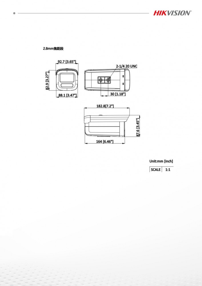 DS-2CD3T66DWDV3-L technical document page 5