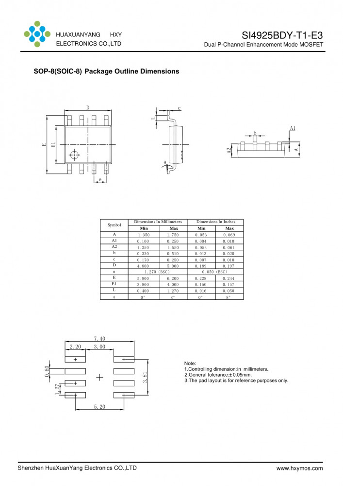 SI4925BDY-T1-E3-HXY datasheet page 6