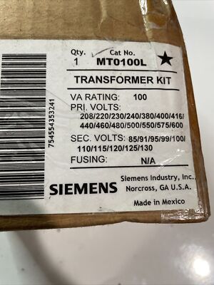 SIEMENS MT0100A Power Transformer Chip