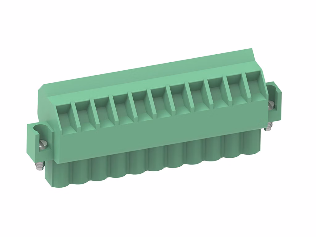 5.08mm Pitch Eurostyle Horizontal Plug, Double Wire, 10 Circuits