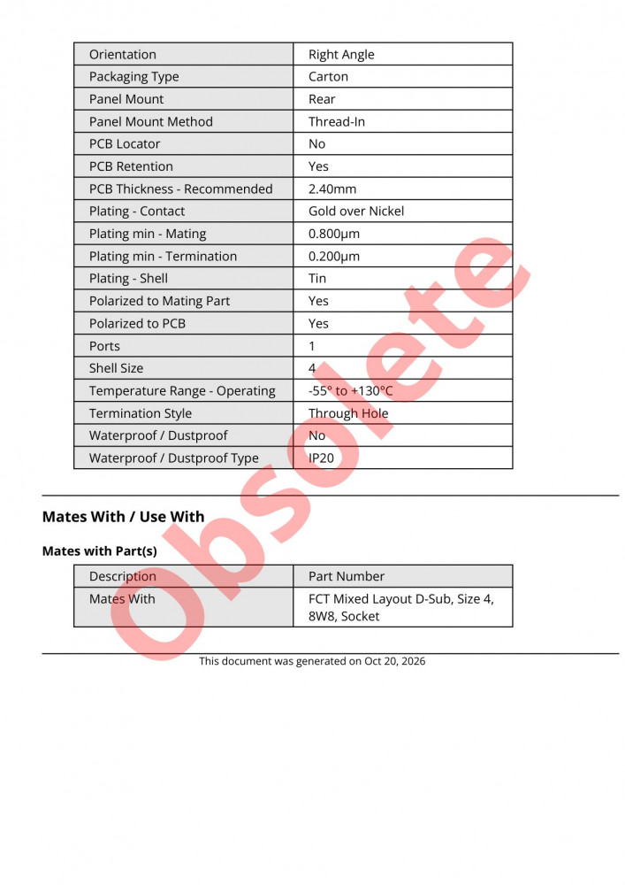 MOLEX 1731071185 drawing preview, page 3