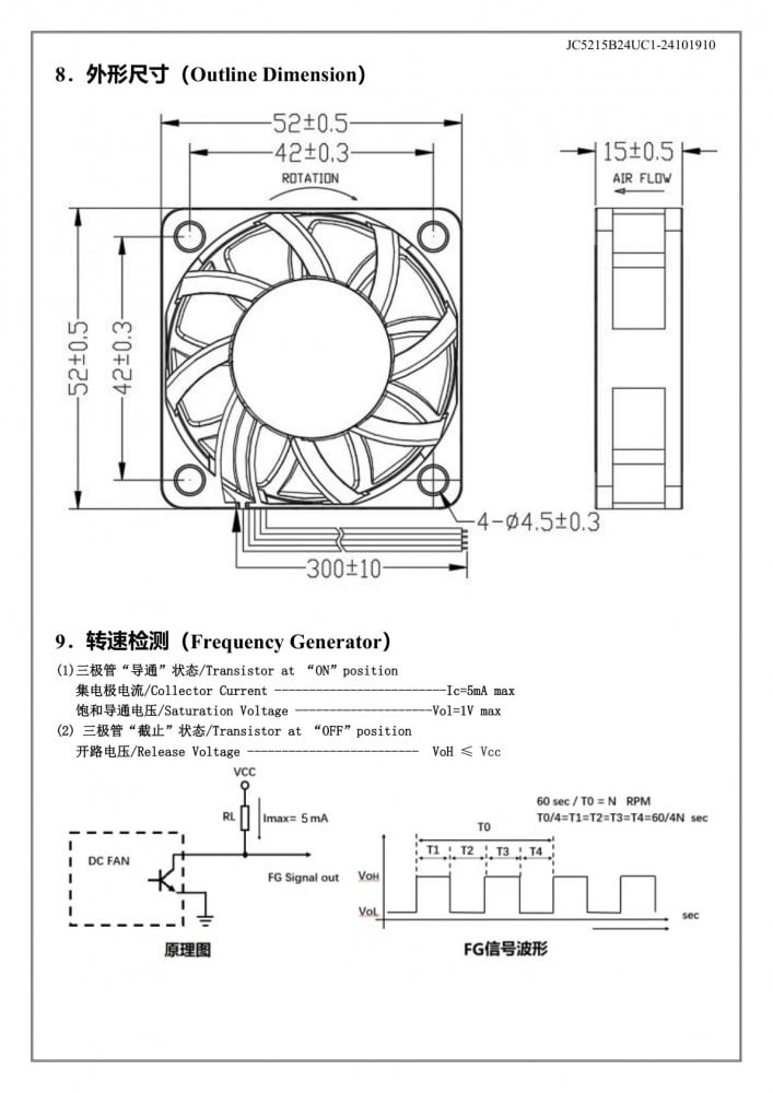 JC5215B24UC1 approval sheet page 5