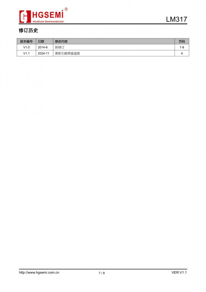 LM317G/HG datasheet page 7