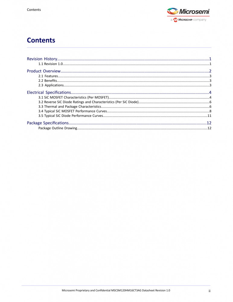 MSCSM120HM16CT3AG datasheet page 2