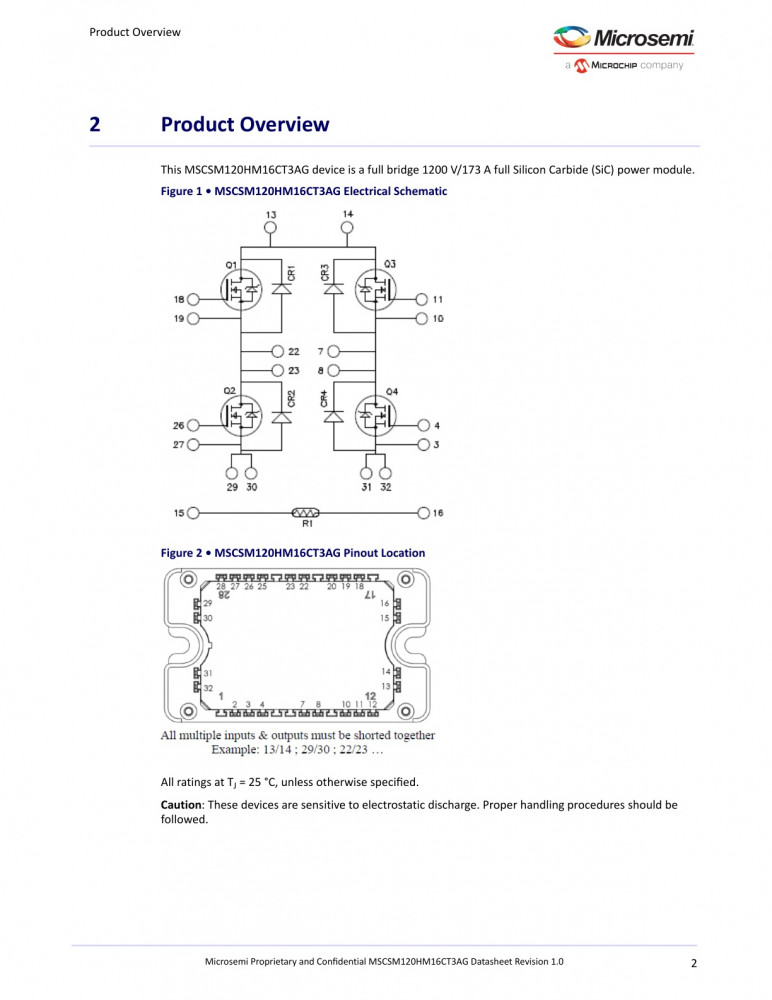 MSCSM120HM16CT3AG datasheet page 4
