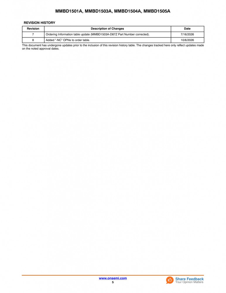 MMBD1503A document page 5