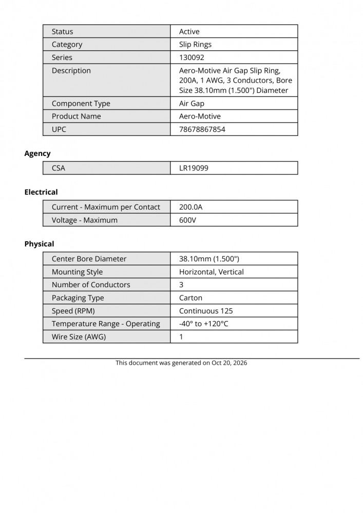 MOLEX 1300920192 product document image, page 2