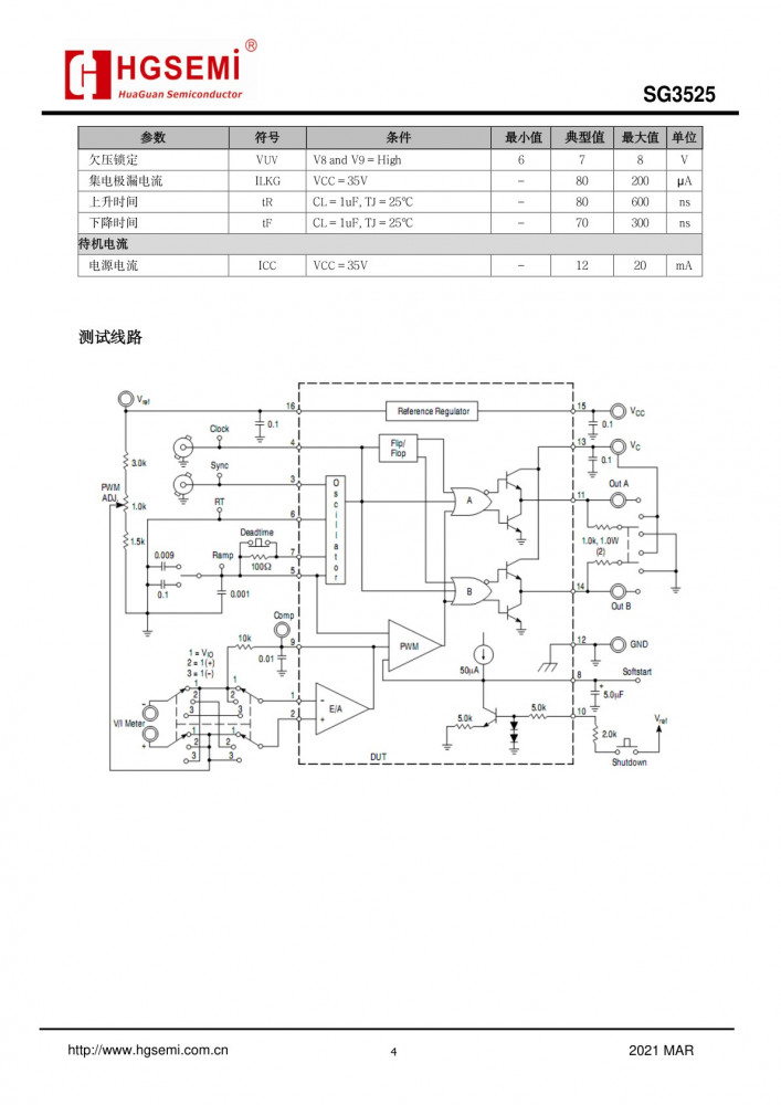 SG3525N datasheet page 4