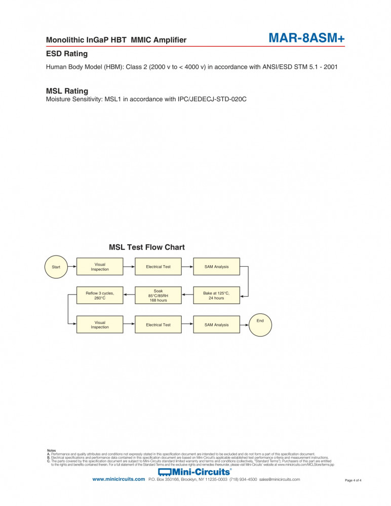 MAR-8ASM+ datasheet page 4