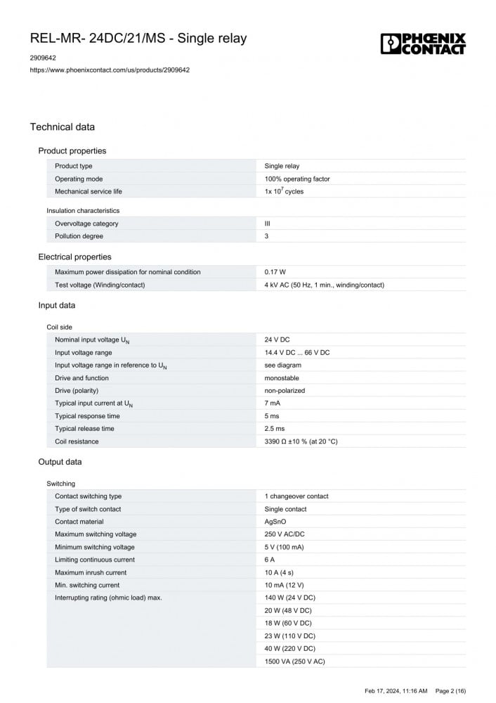 2909642 technical document page 2